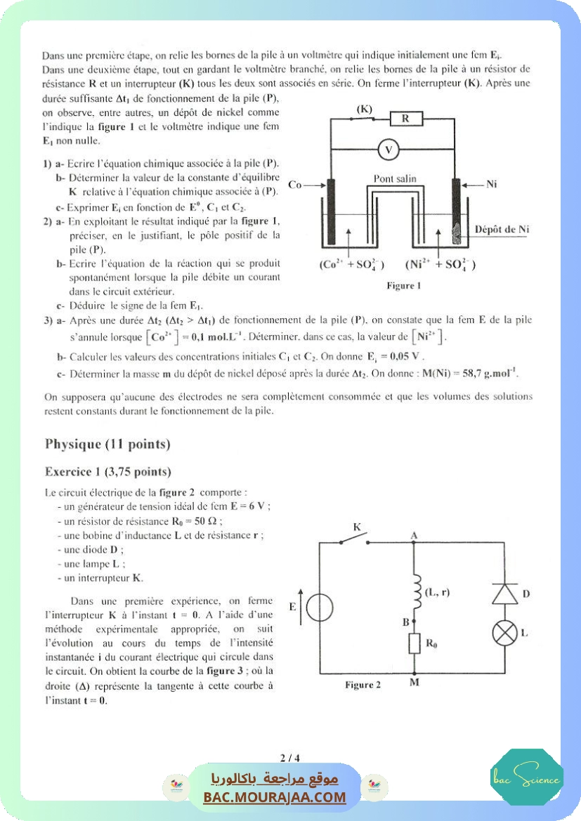 telecharger Sujet_controle_physique_Bac_2018_Section_science