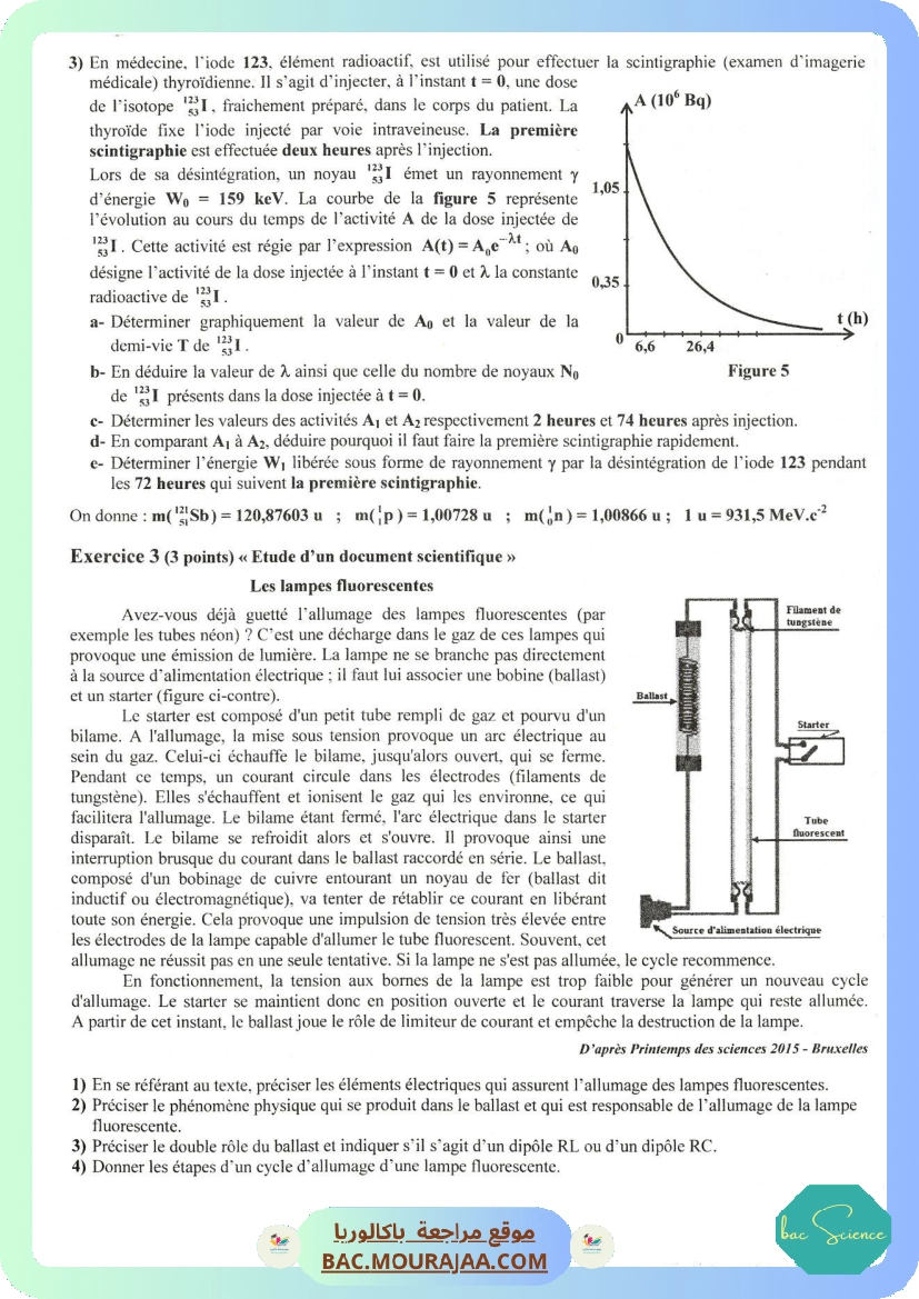 telecharger Sujet_principale_physique_Bac_2019_Section_science