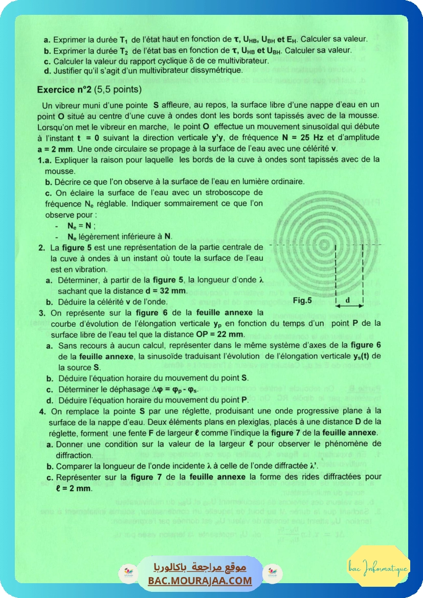 telecharger Sujet_principale_physique_Bac_2020_Section_info