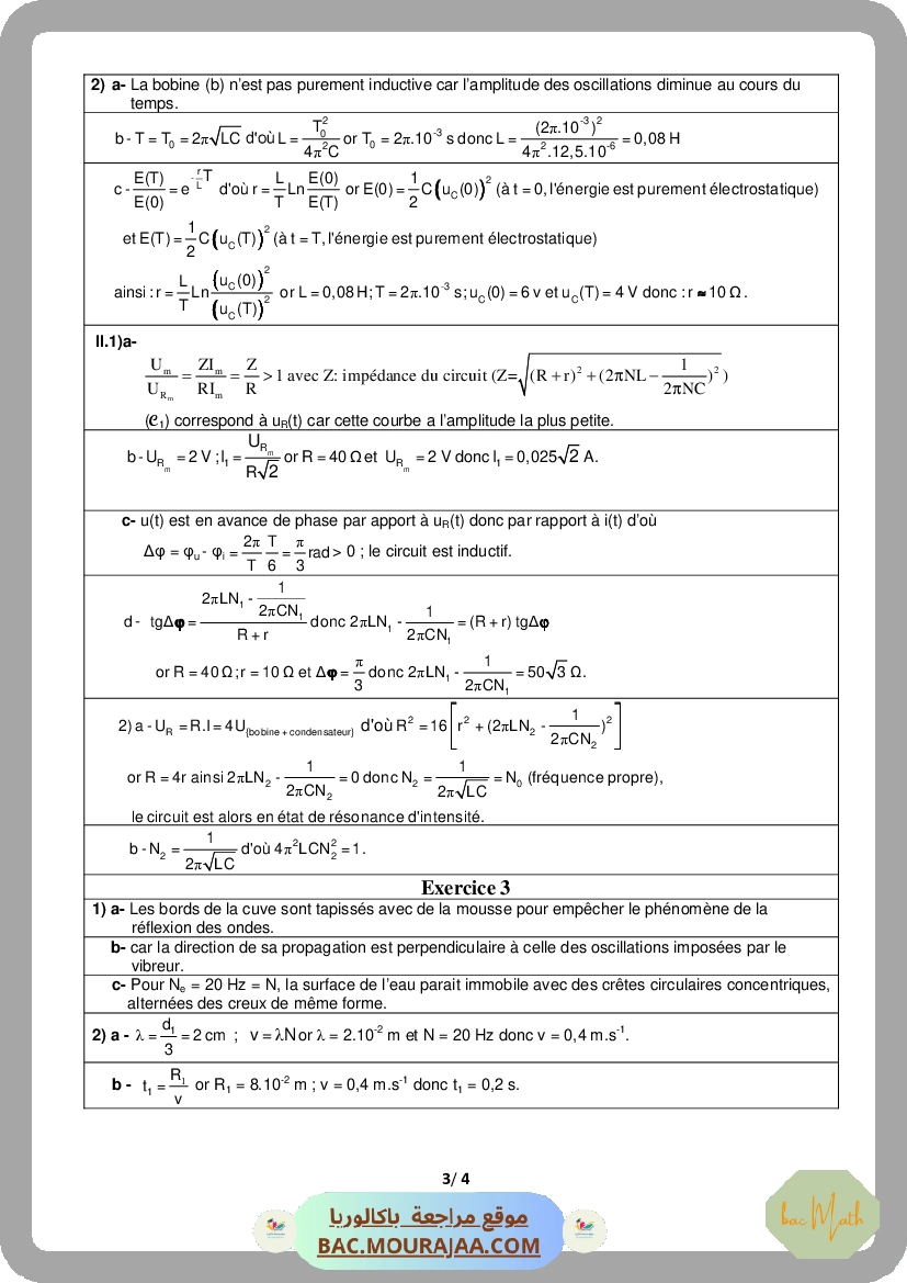 telecharger Corrigé_controle_physique_Bac_2021_Section_math