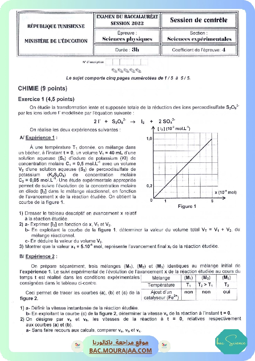 telecharger Sujet_controle_physique_Bac_2022_Section_science