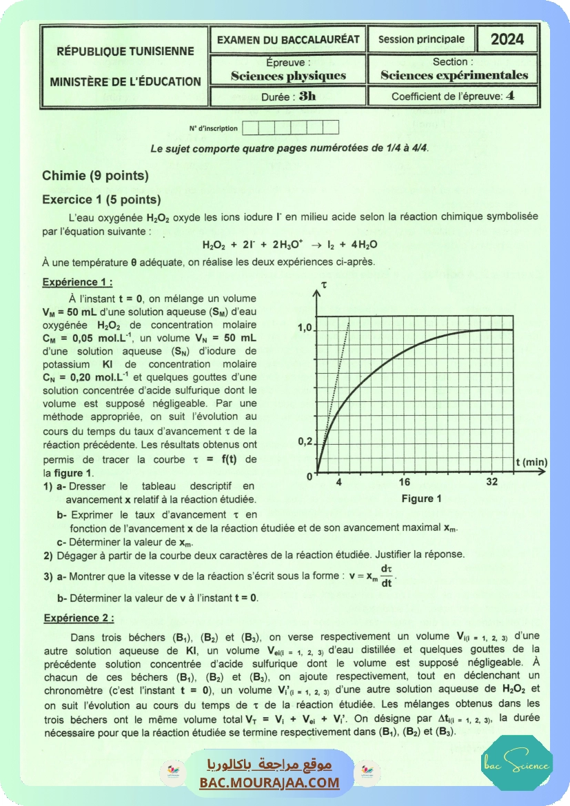 telecharger Sujet_principale_physique_Bac_2024_Section_science